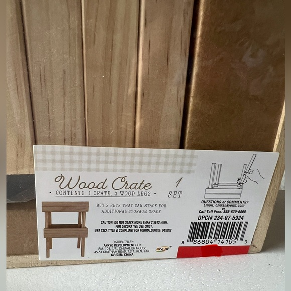 Target | Accents | Target Bullseye Stackable Wood Crate Storage Display ...